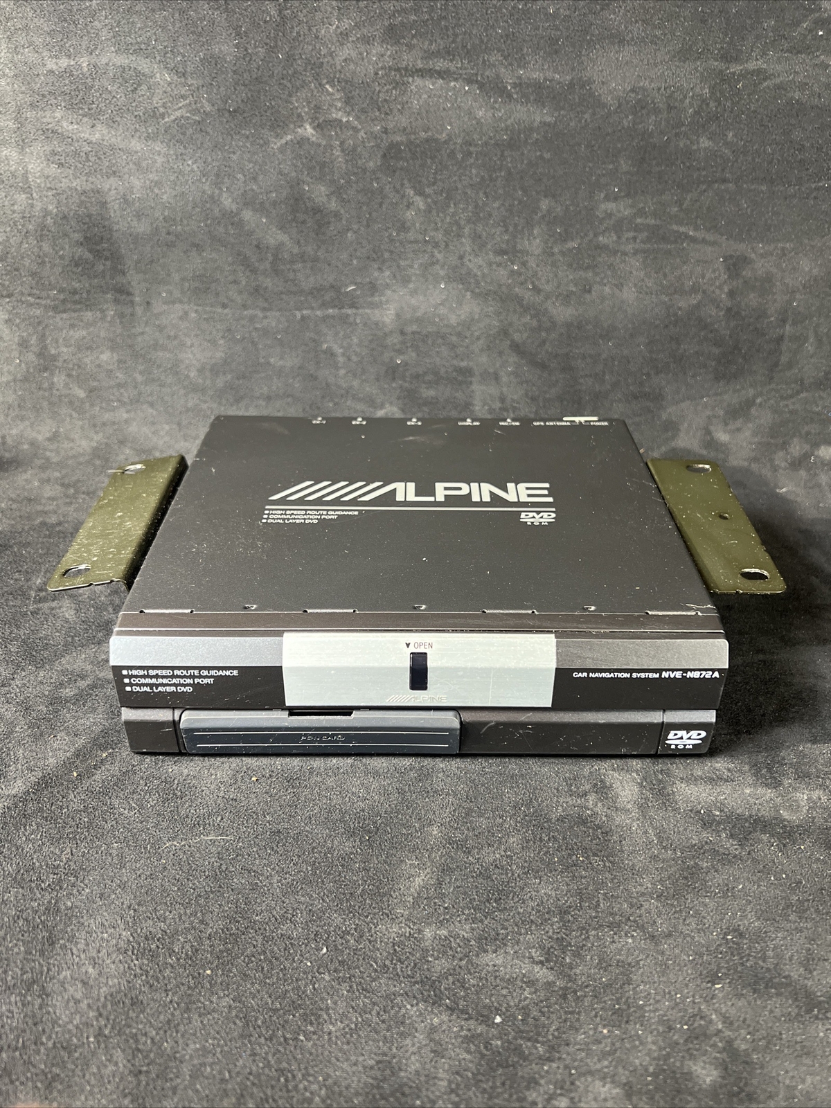 Used Alpine NVE N872A Car Navigation system with DVD-ROM | eBay