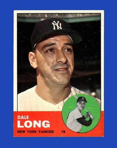 1963 Topps Set-Break #484 Dale Long EX-EXMINT *GMCARDS* | eBay