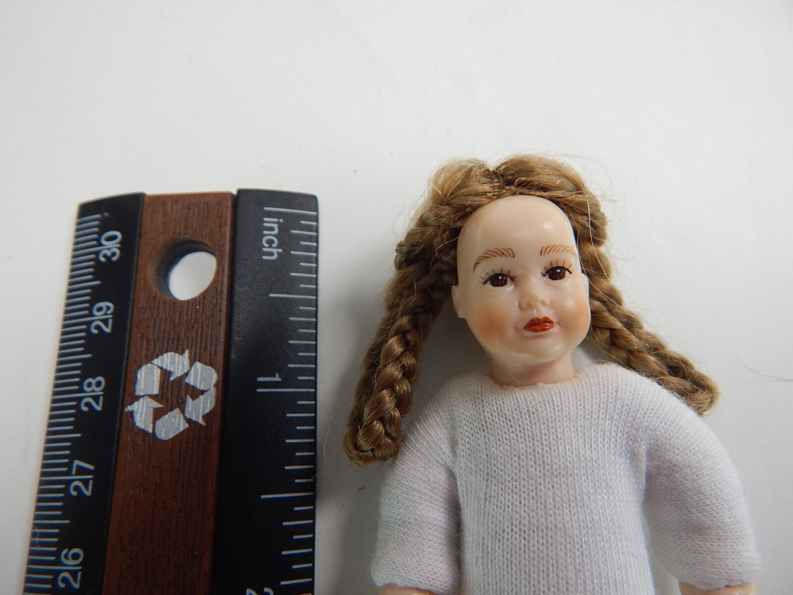 Heidi Ott Doll House Miniature Doll Wig for kids doll Dt Blonde #XZ805 ...