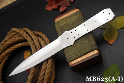 Custom Spring Steel 5160 Blank Dagger Hunting Knife Handmade,No ...