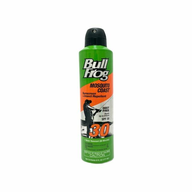Bull Frog Mosquito Coast Insect Repellent Sunscreen Spray - 6 fl oz for ...