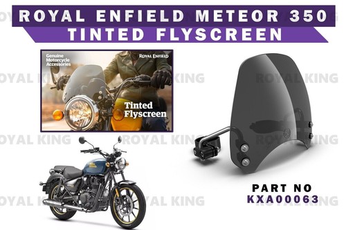 Royal Enfield "Tinted Fly screen" Meteor 350 | eBay Australia