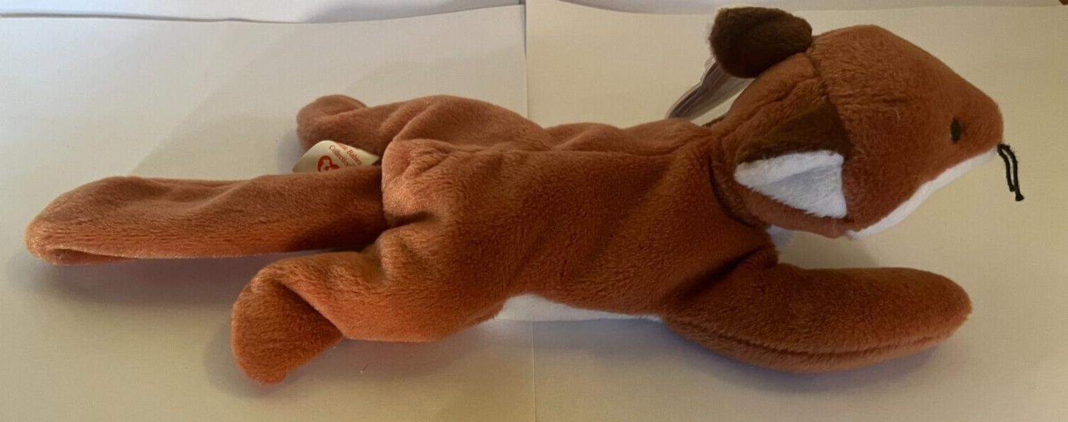 Ty Sly The Fox Beanie Baby #4115 1996 Brown With Tags | eBay