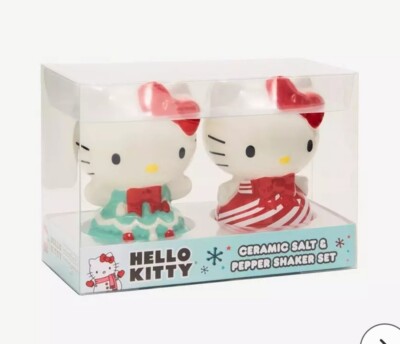 BRAND NEW Sanrio Hello Kitty Salt & Pepper Shaker Set | eBay