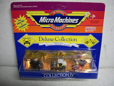 1988 Micro Machines Deluxe Collection IV Ford Roadster, T-Pickup Rod ...