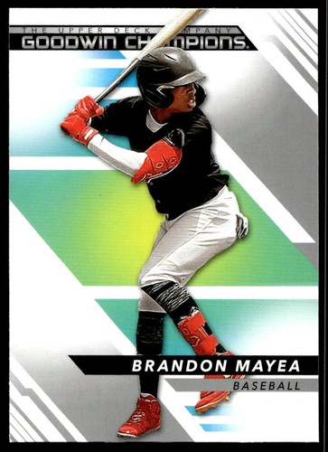2022 Goodwin Champions 19 Brandon Mayea Yankees Baseball Card | eBay