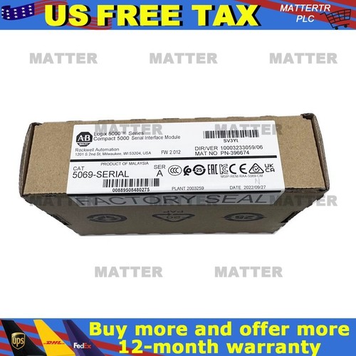 AB 5069-SERIAL SER A Compact Logix 5000 Interface Module US Free Tax | eBay