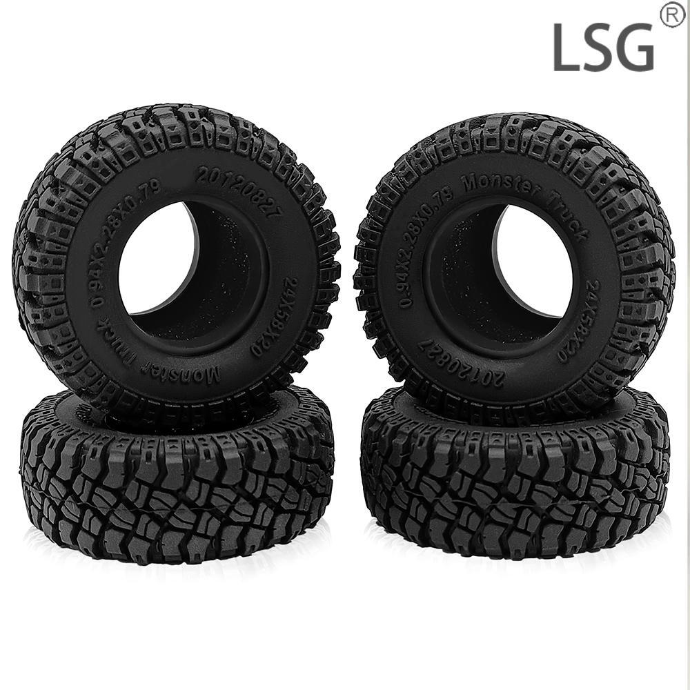 58*24mm Swamp Stomper 1.0" Tires for 1/18 1/24 SCX24 AX24 TRX4M FCX24 ...