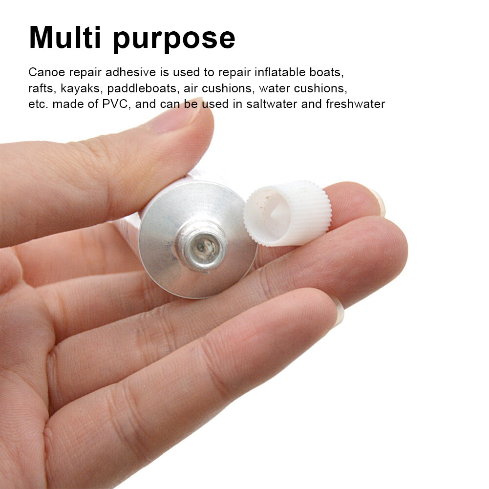 30ml PVC Adhesive Inflatable Boat Repair Glue Kayak Patches Glue (1 Pc ...