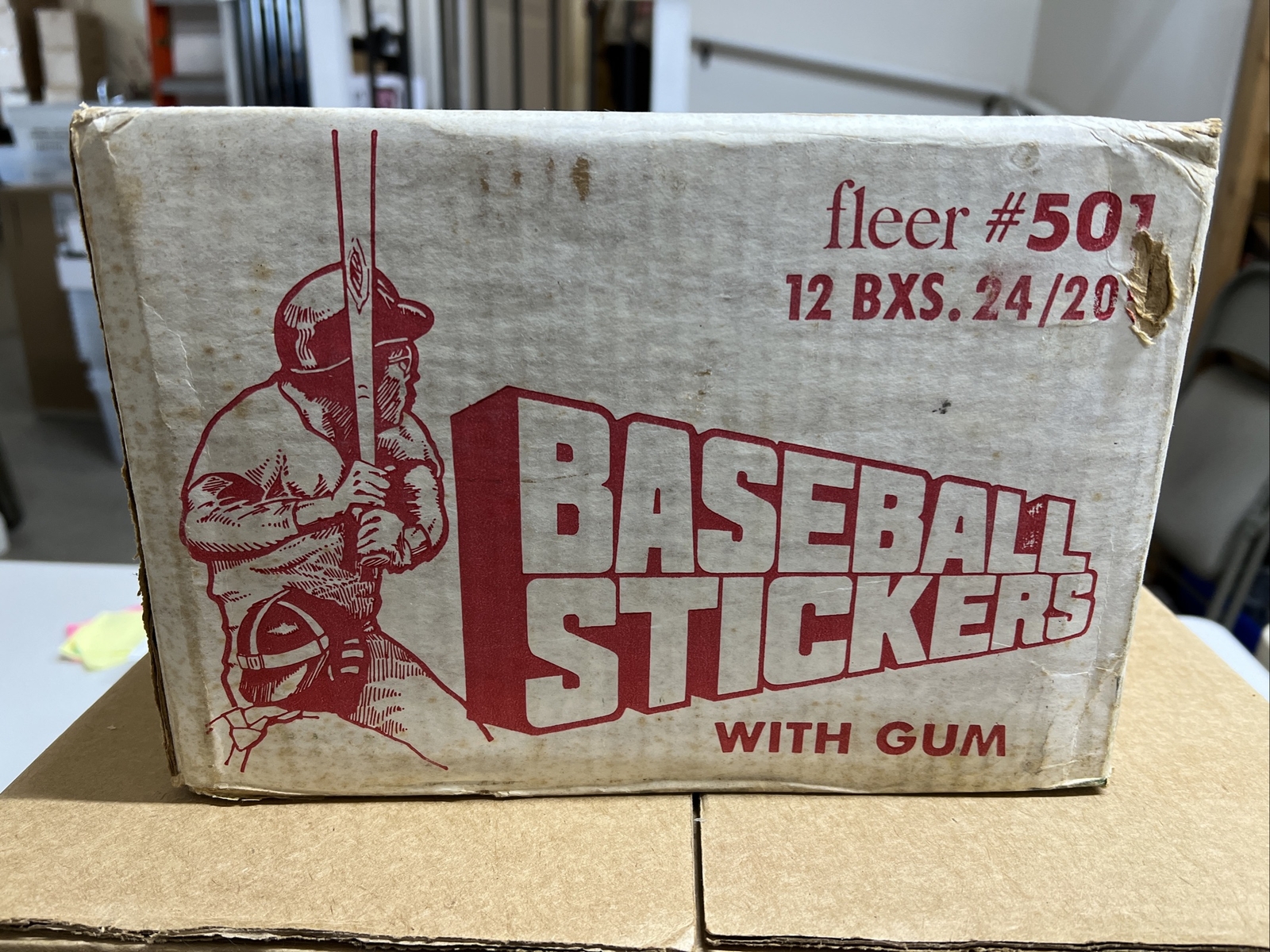 1979 Fleer Stickers Baseball Unopened Box with 24 packs -from a sealed ...