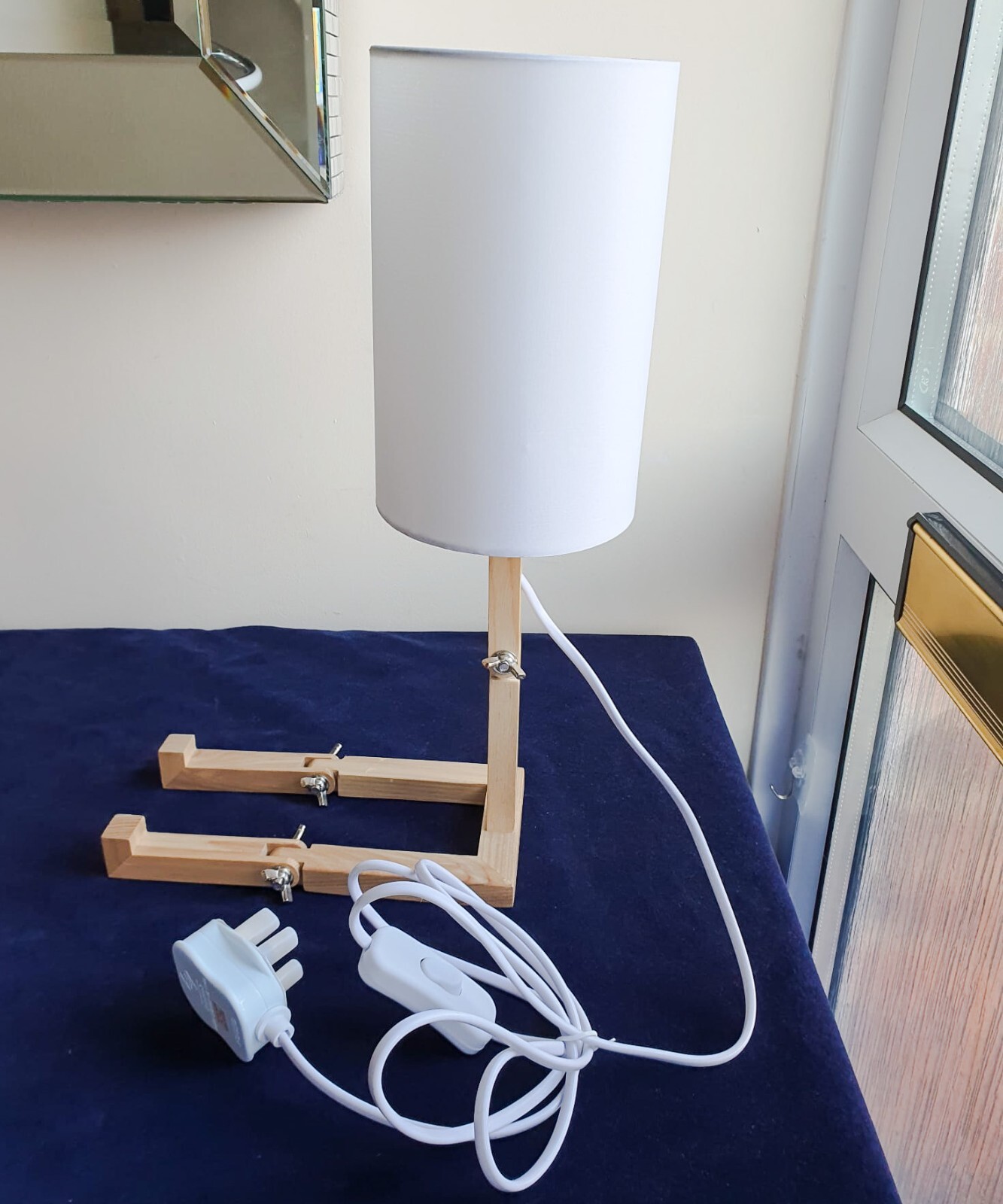 Robbi Adjustable Wooden Lamp Bookstand | eBay UK