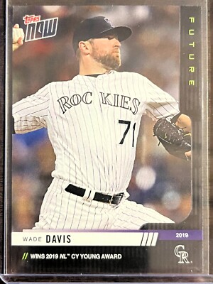 2019 Topps Now Future #132 Wade Davis Colorado Rockies | eBay