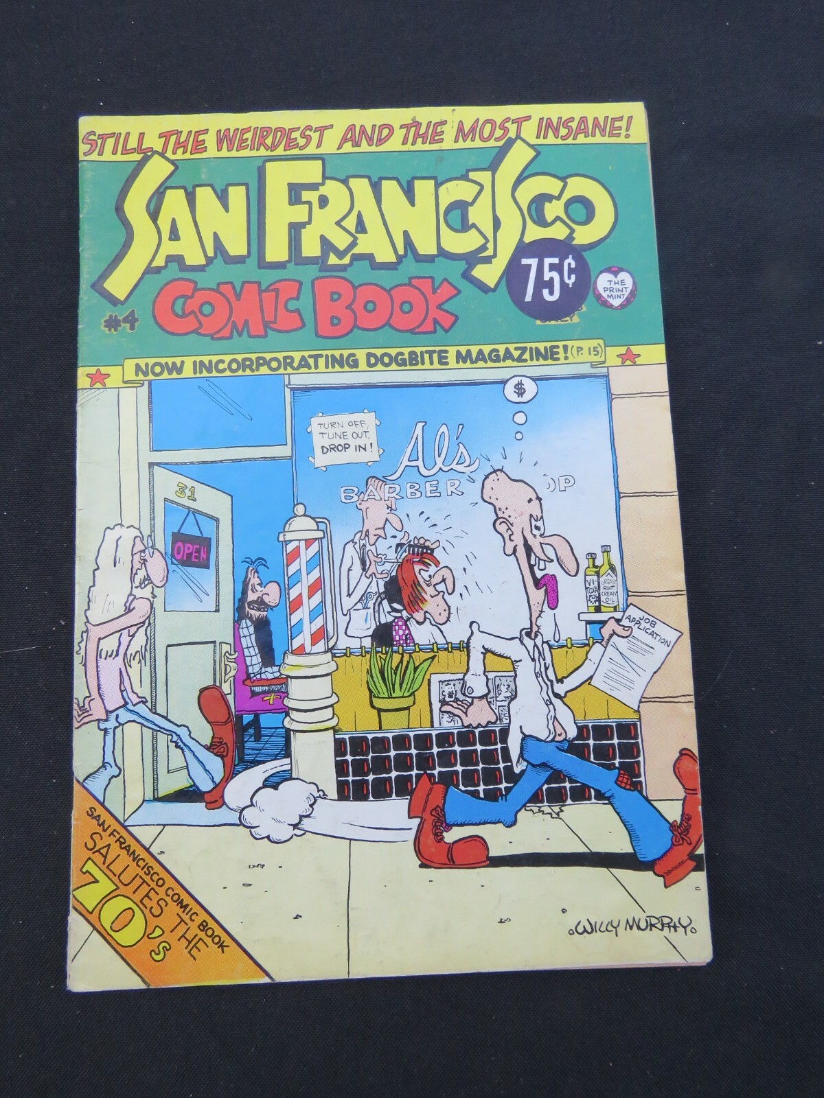 SAN FRANCISCO Comic Book #4 Underground Comix 1973 | eBay
