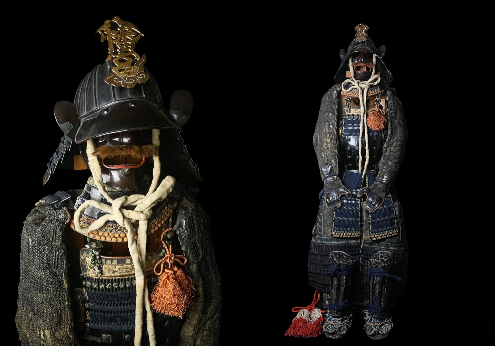 Japanese Antique Samurai Armor Yoroi Genuine LifeSize Edo Period (e185 ...