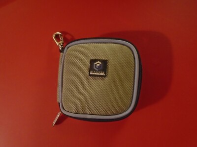 Nintendo GameCube OEM Official Grey/Silver 12 Game Carry Travel Case ...