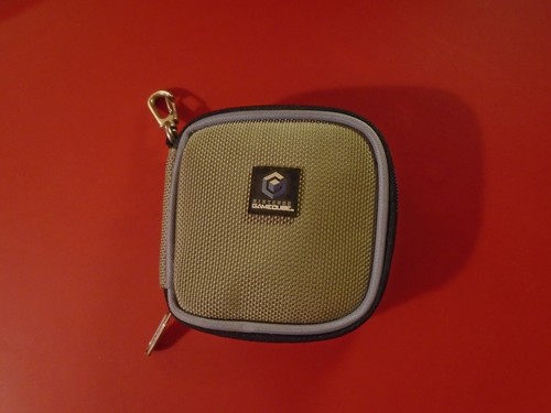 Nintendo GameCube OEM Official Grey/Silver 12 Game Carry Travel Case ...