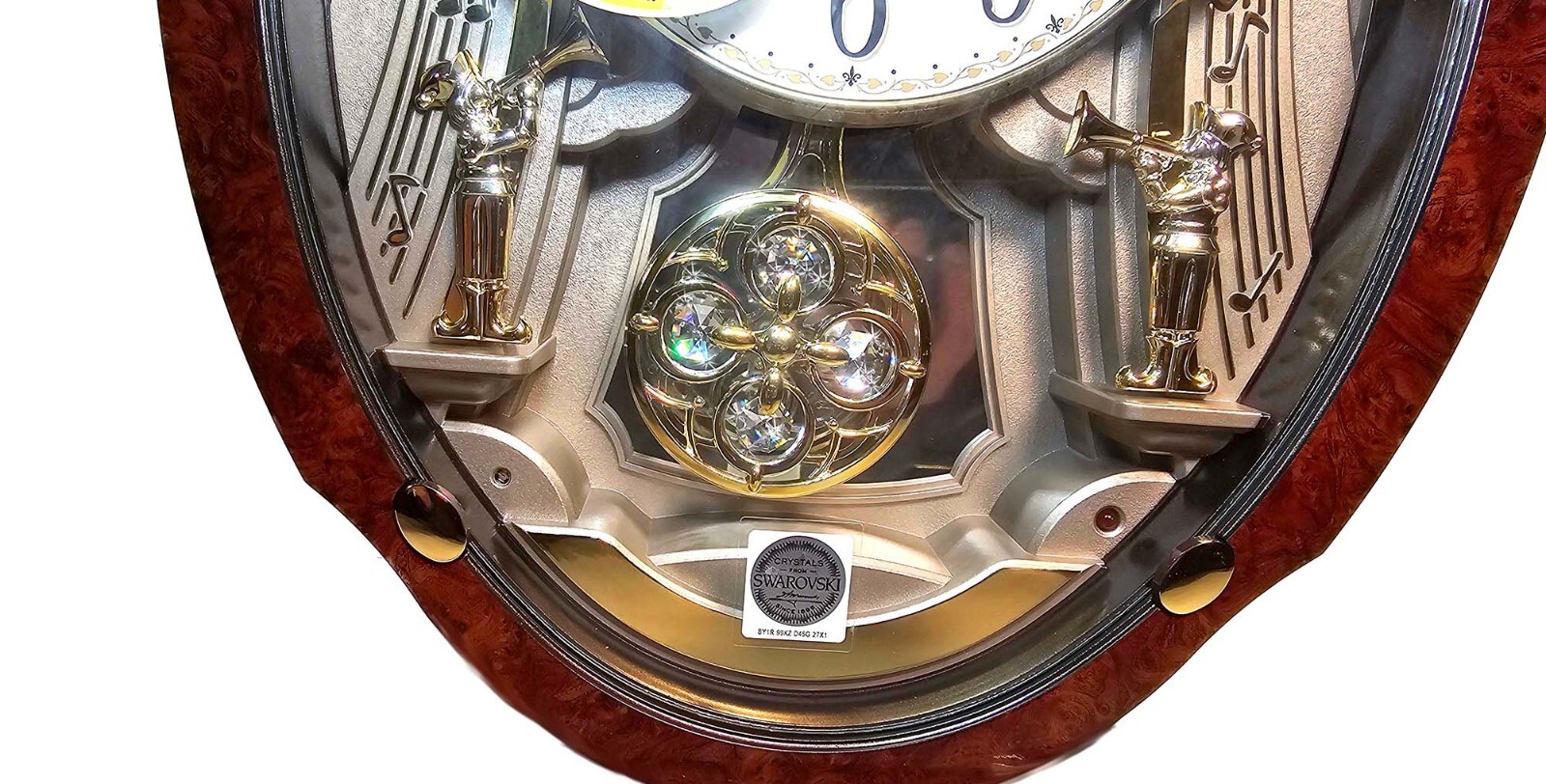 Vintage Rhythm Clock Musical Motion Clock 4MJ427 - 30 Melodies! | eBay