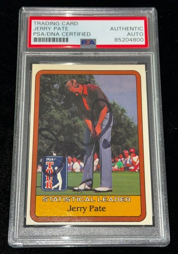 Jerry Pate "1976 US Open Champ" Signed Auto 1981 Donruss Golf Rookie ...