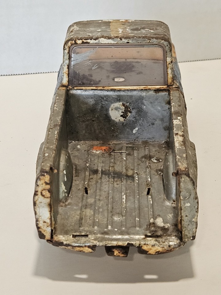 Vintage 1960's Mini Tonka Jeep Pick Up Wrecker Tow Truck for Parts ...