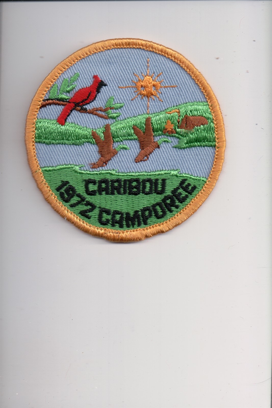 1972 Caribou Camporee patch | eBay