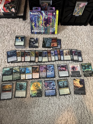 Magic MtG Edge of Eternities 148 Card Lot- Rares Mythics Foil Full Art Collector | eBay