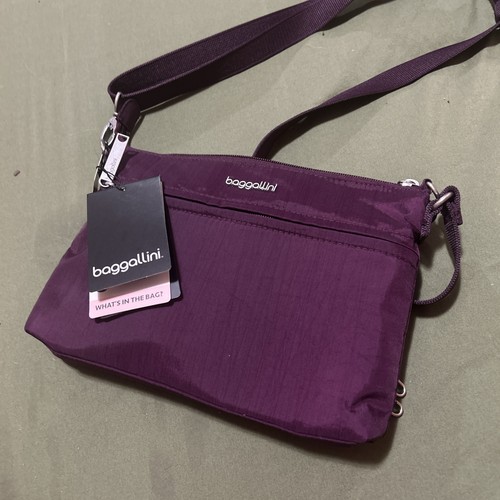 Baggallini Securtex Anti-Theft Memento Crossbody Bag | eBay