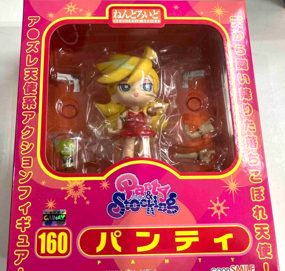 Nendoroid 160 Panty & Stocking with Garterbelt Panty Figure Good Smile ...