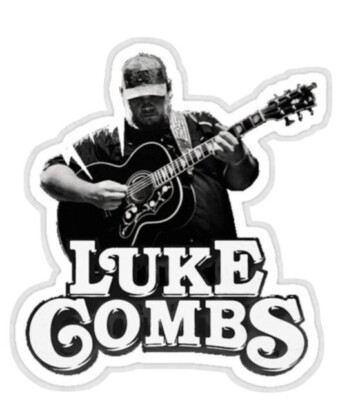Luke Combs Vinyl 3" Die Cut Sticker | eBay