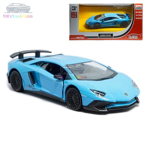 1:36 Lamborghini Aventador LP750-4 SV Model Car Diecast Toy Vehicle ...