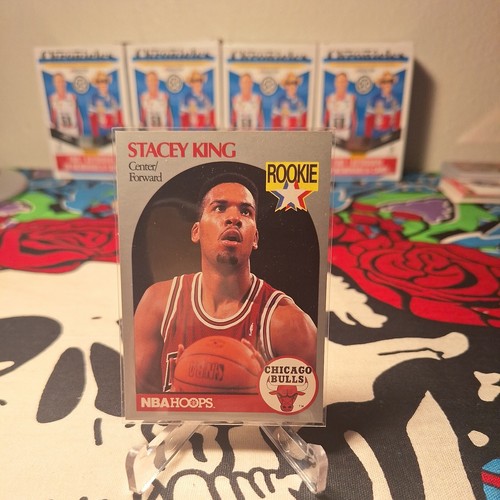 1990-91 Hoops #66 Stacey King RC Chicago Bulls | eBay