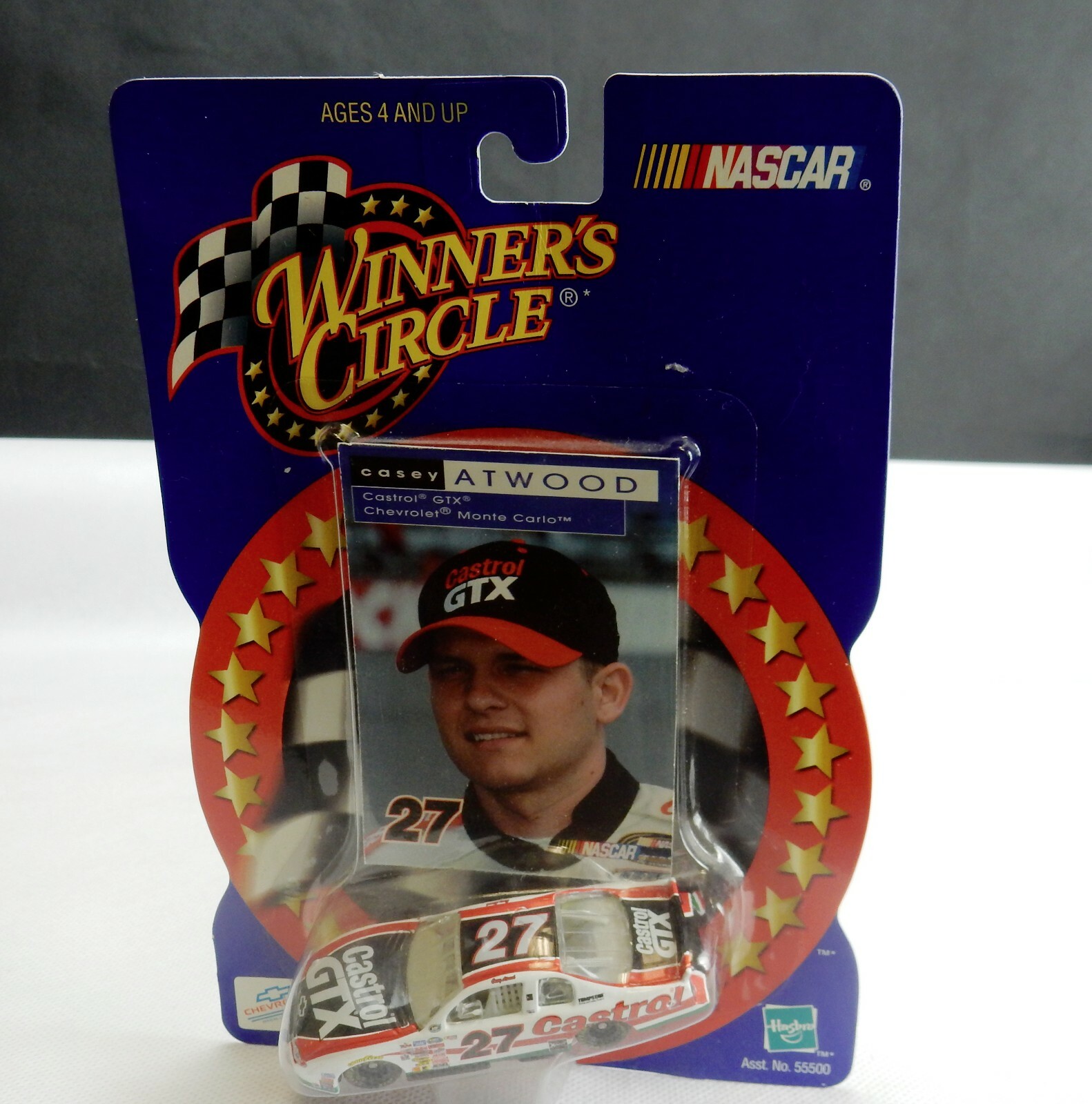 2000 Nascar #27 Casey Atwood Winners Circle 1/64 Scale Car w/Card | eBay