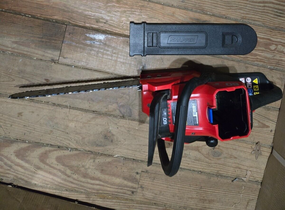Snapper 60v Brushless 16" Cordless Chainsaw (SC60V, Tool Only) - Very ...
