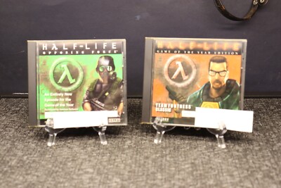 Half Life PC Game Lot - Game of the Year & Opposition Force - Sierra ...