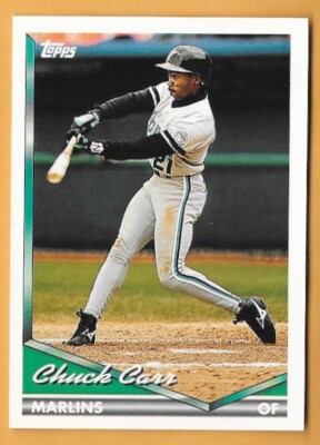 CHUCK CARR SEATTLE MARINERS #653 - TOPPS NM-MT 1994 | eBay