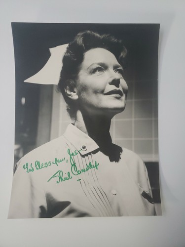 Shirl Conway VINTAGE Signed 7x9 Photo Autographed nurse actress f1a38 ...