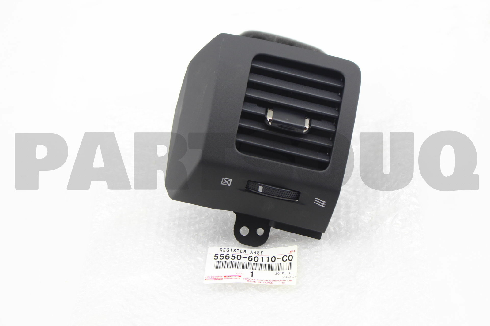 5565060110C0 Genuine Toyota REGISTER ASSY, INSTRUMENT PANEL, NO.1 55650 ...