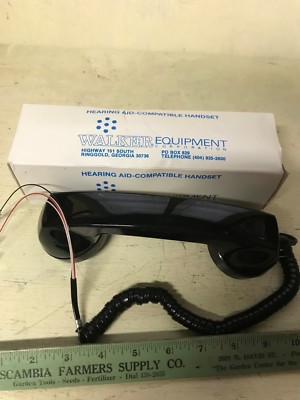 WALKER WG10F-3 HEARING AID-COMPATIBLE HANDSET WG10F3 | eBay