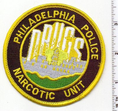 Philadelphia Police Narcotics Unit (Pennsylvania) 1st Issue Shoulder ...