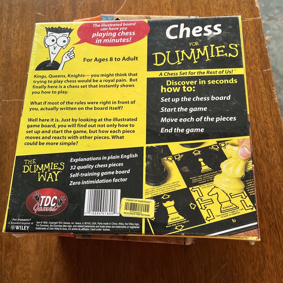 Chess For Dummies | eBay