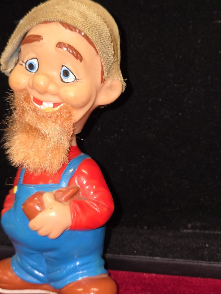 MCM Vintage 6" Alps Wind Up Action Toy Hillbilly Band HOBO made in ...