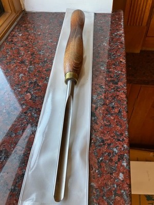 Crown Tools wood-turning bowl gouge 3/8" / 10mm with 8 1/2" handle. VGC ...