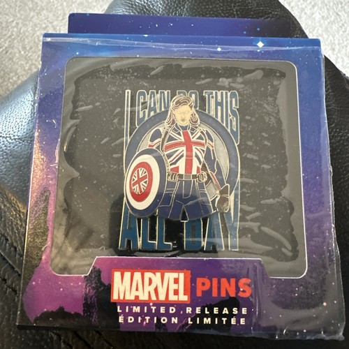 Marvel Captain Carter Mini Jumbo can do this all day Limited Release Disney Pin | eBay