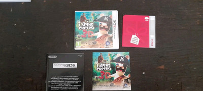 Boite Jeu Console Nintendo 3DS vide Lapins Crétins | eBay