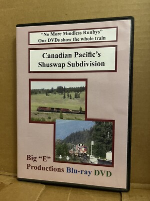 Canadian Pacific's Shuswap Subdivision Blu-Ray by Big E Productions | eBay