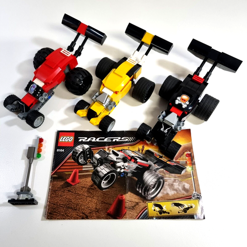 LEGO Racers 8164 Extreme Wheelie - Incomplete 3 cars Motor Action | eBay