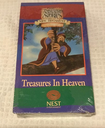 Treasures In Heaven Animated Stories From The New Testament Cartoon VHS ...