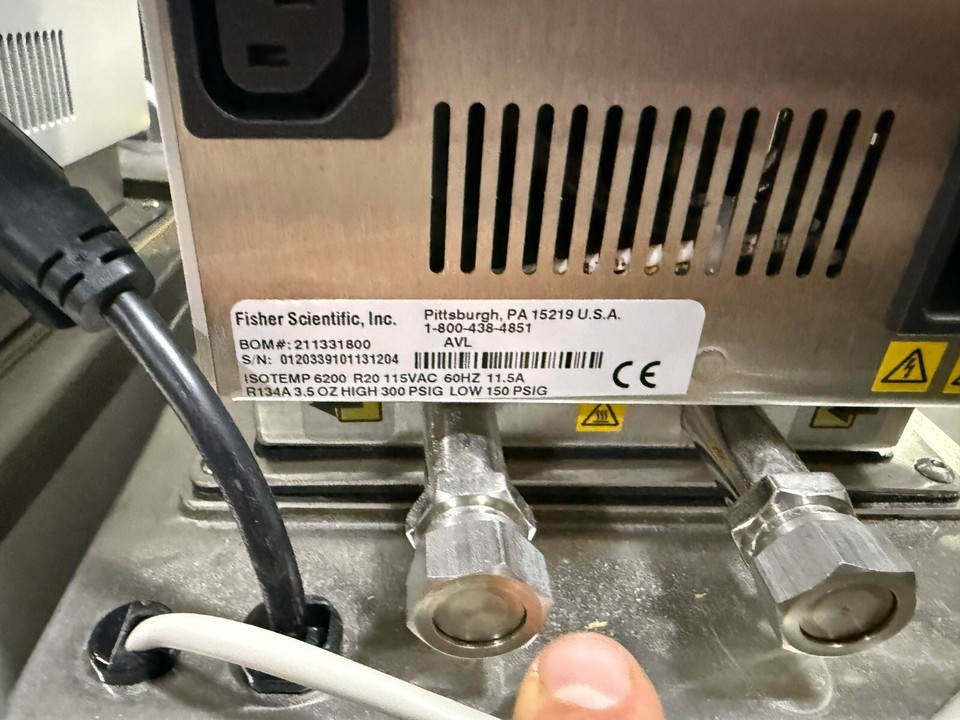Fisher Scientific ISOTemp 6200 R20 REFRIGERATED HEATED BATH CIRCULATOR ...
