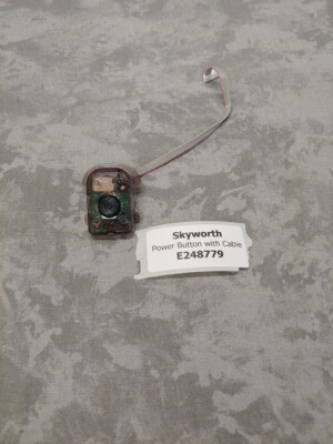 Skyworth Power Button with Cable E248779 (55Q20300) | eBay