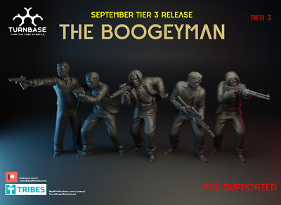 Turnbase Miniatures Modern The Boogeyman Zona Alfa Spectre Operations ...