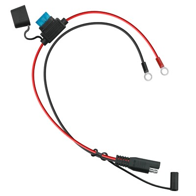 16AWG SAE Connection Cable Adapter SAE to O Ring Cord Battery Charging ...